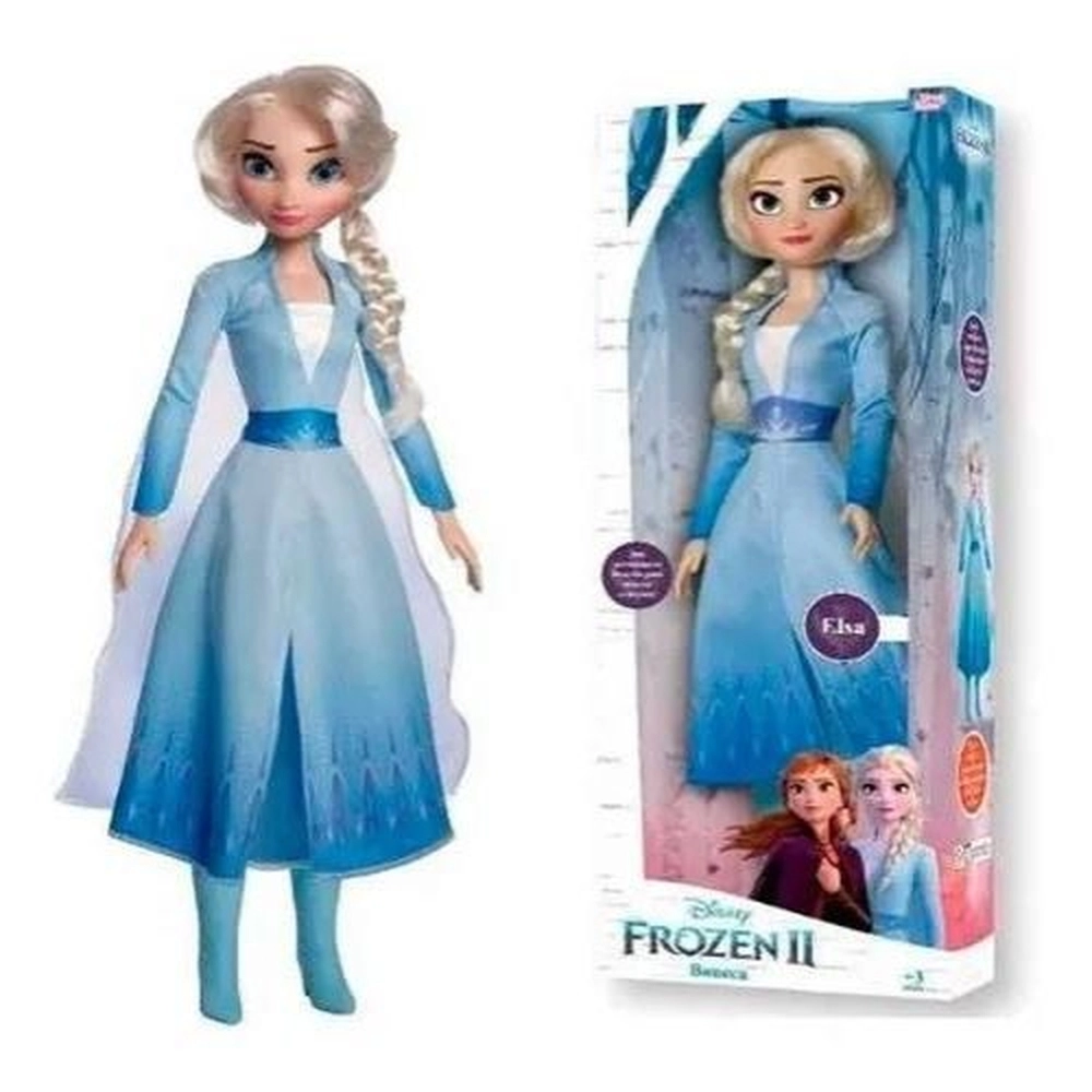 Boneca Princesa Elsa 80cm Disney Frozen 2 Baby Brink – Gluvi Mimos ...